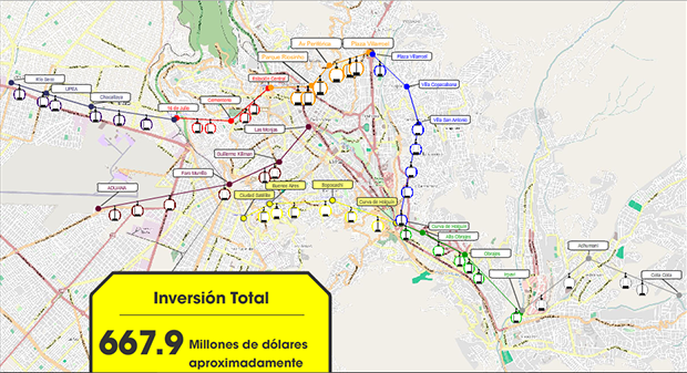 Inauguran la Línea Verde del Teleférico en La Paz | Erbol Digital Archivo