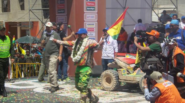 Walter Nosiglia logra el sexto lugar en la general | Erbol Digital Archivo