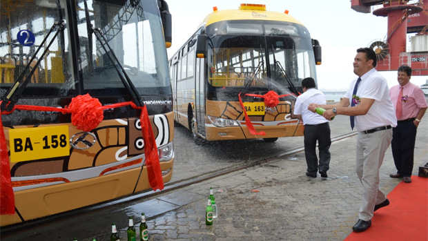 Flota de buses Puma Katari emprende viaje desde China | Erbol Digital ...